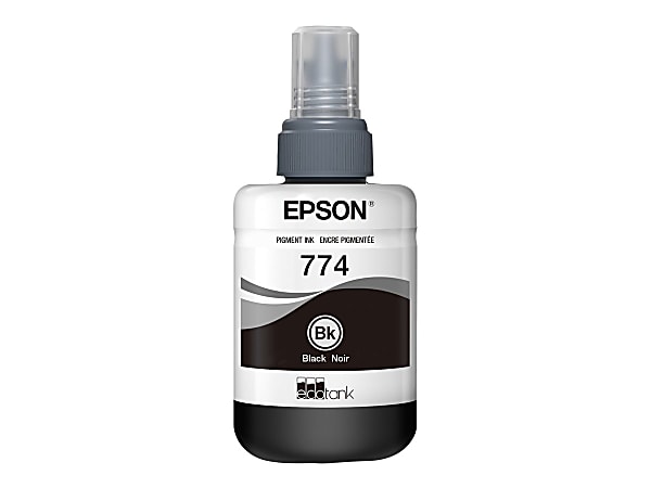Epson 774 EcoTank Black Refill Ink Bottle T774120 S - Office Depot