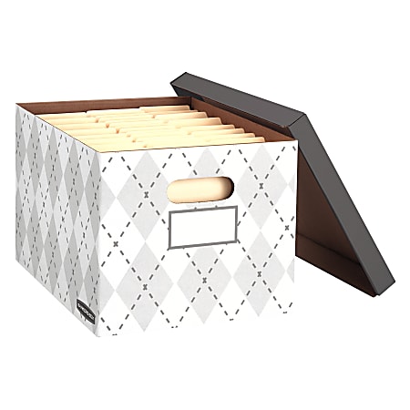 Bankers Box STORFILE Basic Duty Storage Boxes LetterLegal 16 14 L x 12 ...