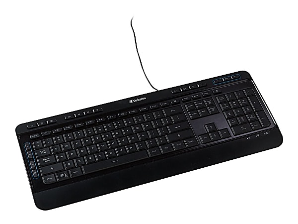 Verbatim Illuminated Keyboard backlit USB - Office Depot