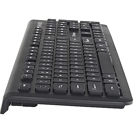 Verbatim Wireless Slim Keyboard Wireless Connectivity RF USB Type A ...