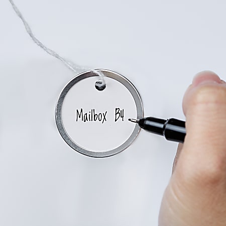 Avery Metal Rim Tags 1 14 Box Of 500 - Office Depot