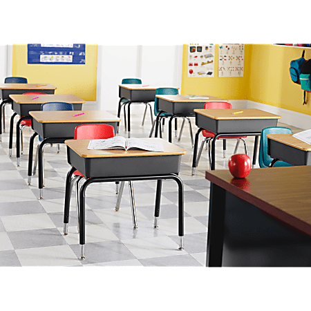 Lorell Classroom Rectangular Activity Table Top 60 W x 30 D Medium ...