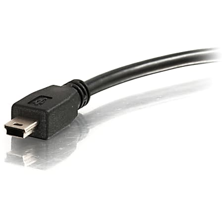 C2G 2m USB Cable USB 2.0 A to USB Mini B MM Type A Male Mini Type B ...