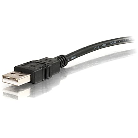 C2G 2m USB Cable USB 2.0 A to USB Mini B MM Type A Male Mini Type B ...