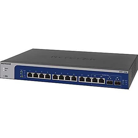 Netgear 12 Port 10 GigabitMulti Gigabit Ethernet Smart Managed Plus ...