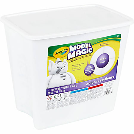 Crayola Model Magic 2 Lb Bucket Of White - Office Depot