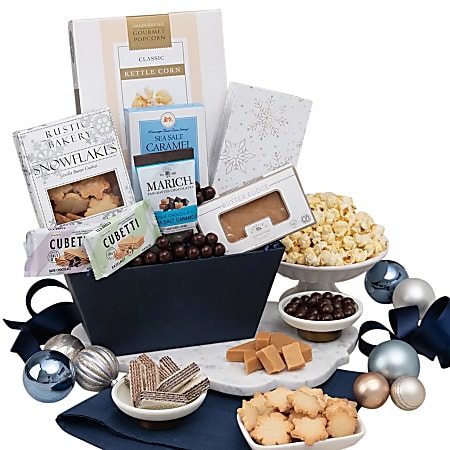 Gourmet Gift Baskets Winter Wonderland Holiday Gift Basket - ODP ...