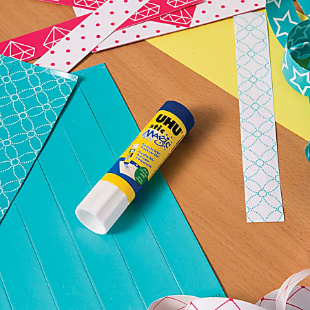 Saunders UHU stic Color Glue Sticks 1.41 Oz Blue Box Of 12 - Office Depot