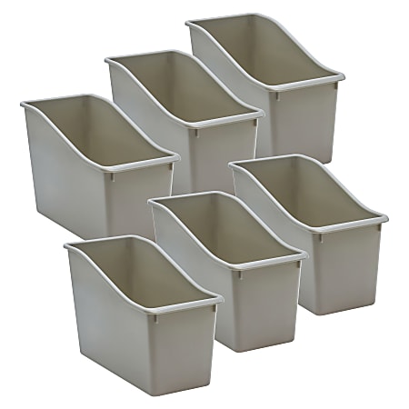 Teacher Created Resources Plastic Book Bins 7 12 H x 11 38 W x 5 12 D ...