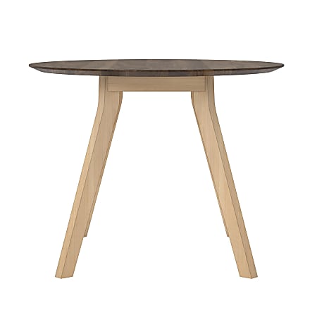 Ameriwood Home AX1 Meeting Table Round WalnutWalnut - Office Depot