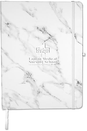 Leeman Large Bound Softcover Marble Notebook 5 12 x 10 96 Sheets ...