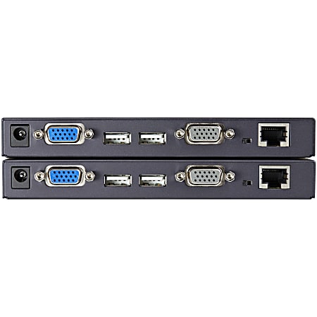 StarTech.com Long Range 1000 ft USB VGA KVM Over CAT55e CAT6 UTP ...