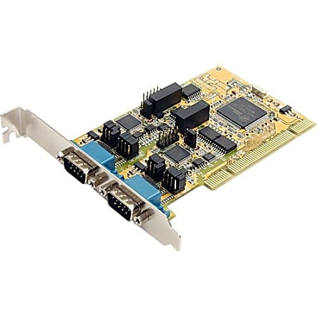 StarTech.com 2 Port RS232/422/485 PCI Serial Adapter Card w/ ESD Protection