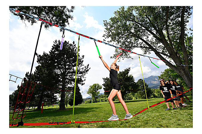 Slackers Backyard Ropes Course Kit - Office Depot