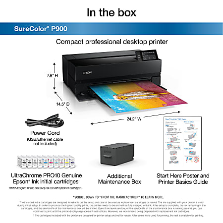 Epson SureColor P900 Color Inkjet Printer - Office Depot