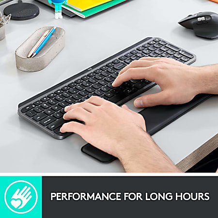 Logitech MX Palm Rest 2 916 x 16 916 Black - Office Depot