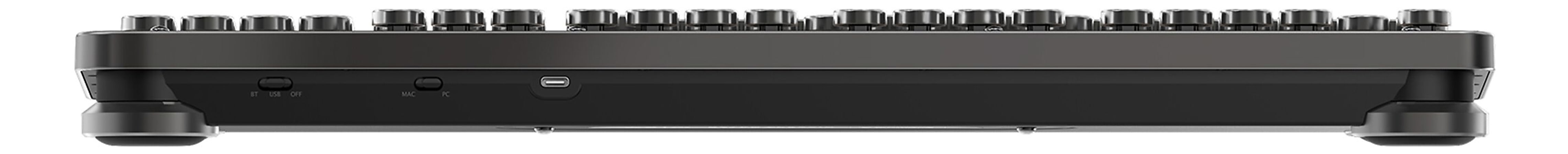 Azio Retro Classic Wireless Keyboard Full Size Elwood - Office Depot