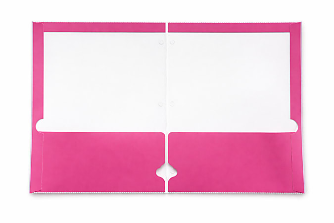 Gartner Studios Dual Pocket Folder 9 14 x 11 12 Pink Floral - Office Depot