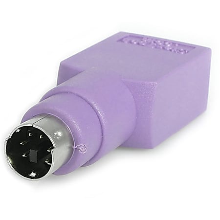 StarTech.com Replacement USB Keyboard to PS2 Adapter FM Connect a USB ...