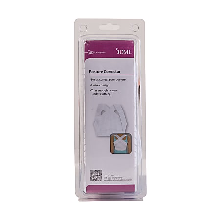 DMI Posture Corrector Large White - Office Depot