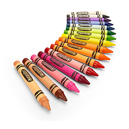 Crayola® Crayons, Large, Assorted Colors, Box Of 16 Crayons