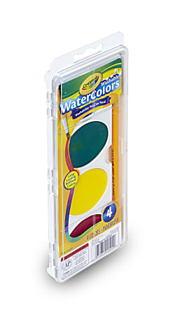 Crayola So Big Washable Watercolor Set Set Of 4 Colors - Office Depot