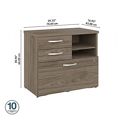 Bush Business Furniture Studio C 29 57 W x 17 D Lateral File Cabinet ...