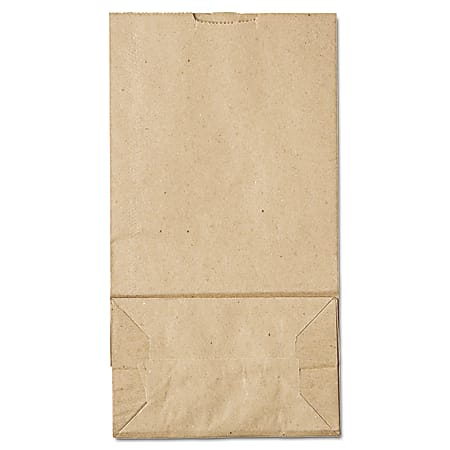 General Paper Grocery Bags 6 6 x 3 58 x 11 116 35 Lb Brown Pack Of 500 ...