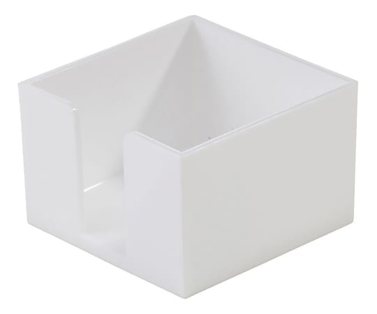 Realspace White Plastic Memo Holder - Office Depot