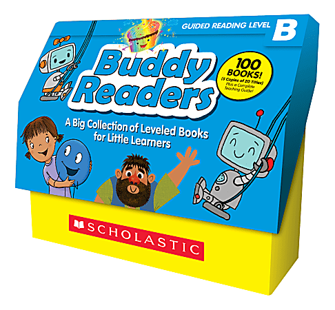 Scholastic® Buddy Readers: Level B Class Set, Pre-K To 2nd Grade, Set ...