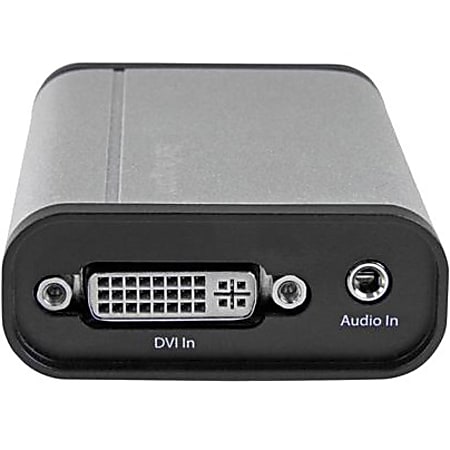 StarTech.com DVI to USB C Video Capture Device USB Capture Card Windows and Mac DirectShow ...