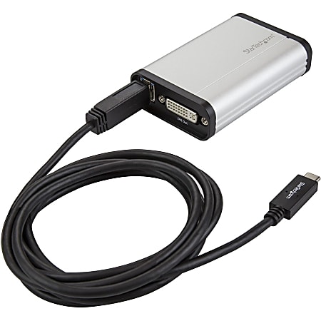 StarTech.com DVI to USB C Video Capture Device USB Capture Card Windows and Mac DirectShow ...