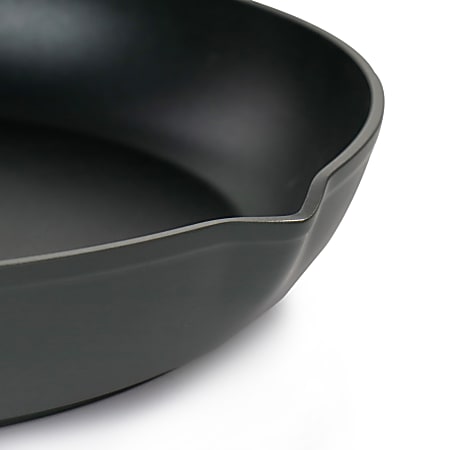 Oster Rigby Aluminum Nonstick Frying Pan With Pouring Spouts 9 12 Blue ...