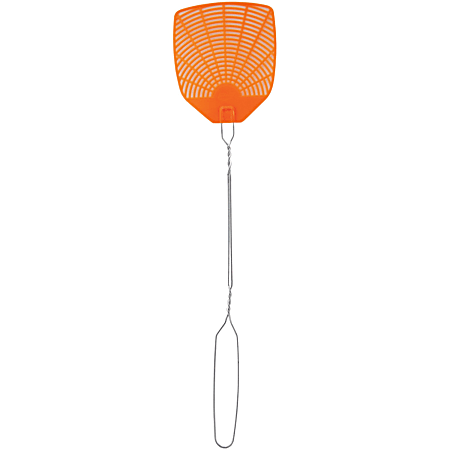 PIC Metal Handle Fly Swatter Assorted Colors 24 Pack - Office Depot