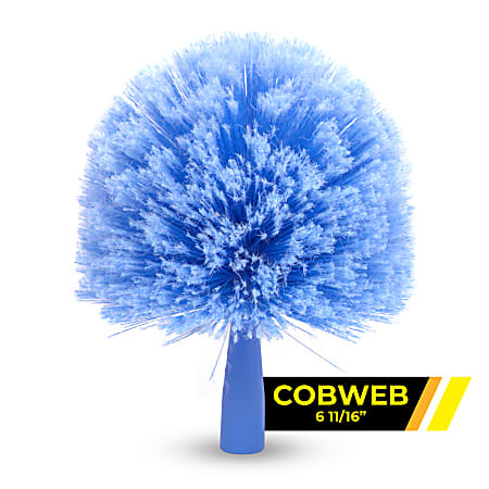 Gritt Commercial Cobweb Duster Brush 6 1116 Blue - Office Depot