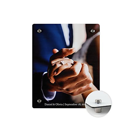 Custom Full Color Aluminum Composite Metal Photo Panel With Brushed ...