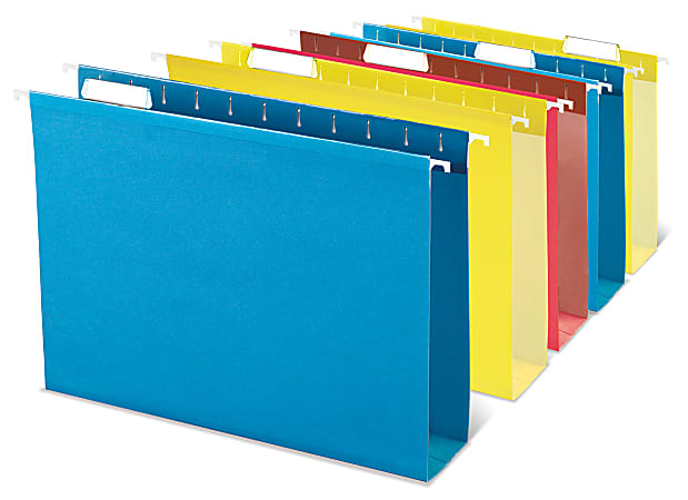 Office Depot Brand Box Bottom Hanging File Folders Letter Size 8 12 x ...