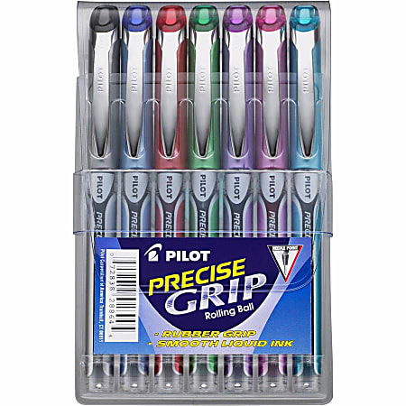 Pilot Precise Grip Liquid Ink Rollerball Pens Needle Point 0.5 mm ...