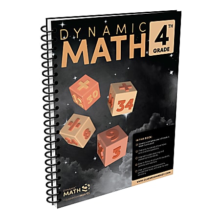 Dynamic Math by Classroom Ready Workbook 4th Grade - Office Depot