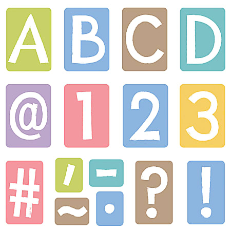Trend 4 Uppercase Ready Letters Garden Path 150 Letters Per Pack Set Of ...