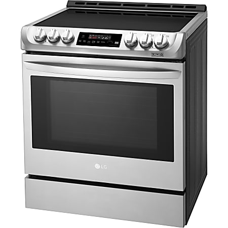 LG LSE4616ST Electric Range 29.94 Stainless Steel Black Blue Gray ...