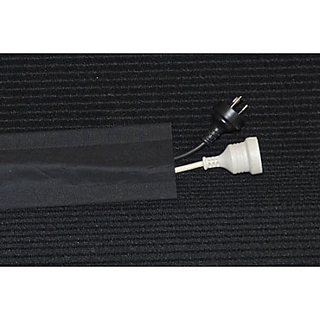 SecureCord Cable Management for Carpets Black Nylon ASC5B - Office Depot
