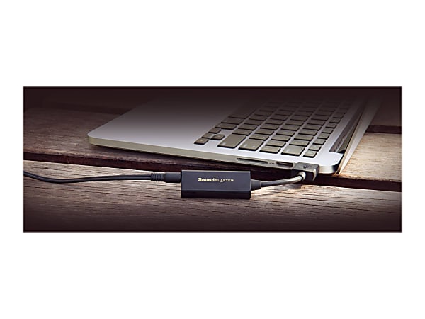 Creative Sound Blaster Play 3 Sound card 96 kHz 93 dB SNR stereo USB Office Depot