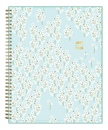 Blue Sky Snow Graham Doodle Academic WeeklyMonthly Planner 8 12 x 11 ...