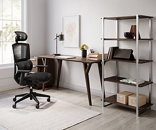 Realspace Radano Mesh High Back Executive Office Chair Black BIFMA ...