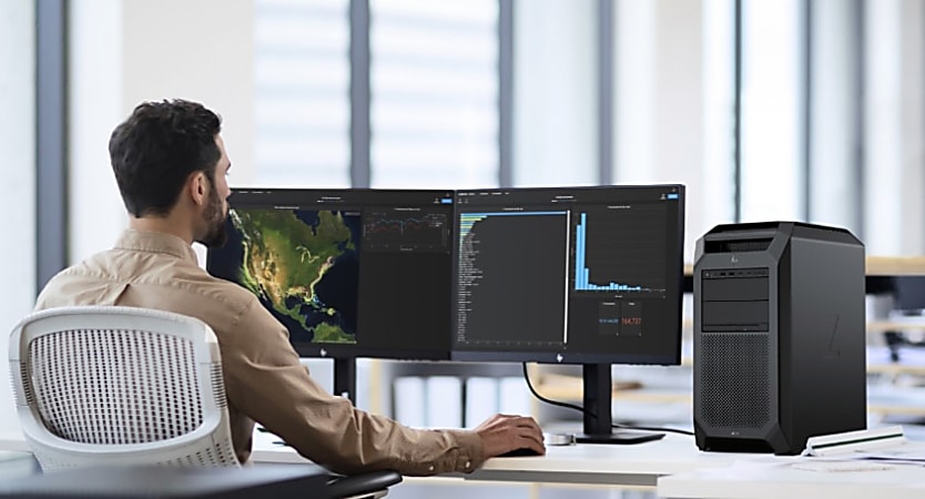 HP Z8 G4 Workstation Intel Xeon Silver 4215R 16 GB DDR4 SDRAM RAM 512 ...