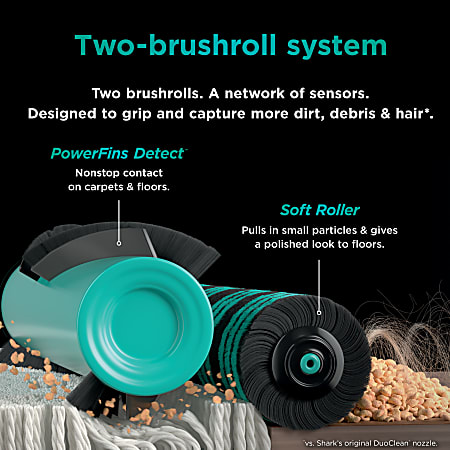 Shark POWERDETECT Corded Stick Vacuum With DETECT Technology Self ...