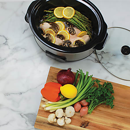Nesco 6 Quart Stainless Steel Digital Slow Cooker SilverBlack - Office ...