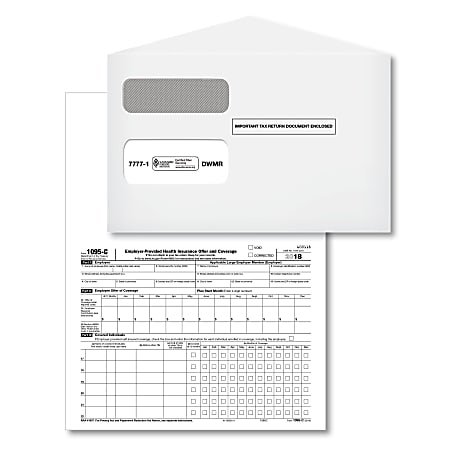 ComplyRight 1095 C Employer Provided Health Insurance Forms And ...