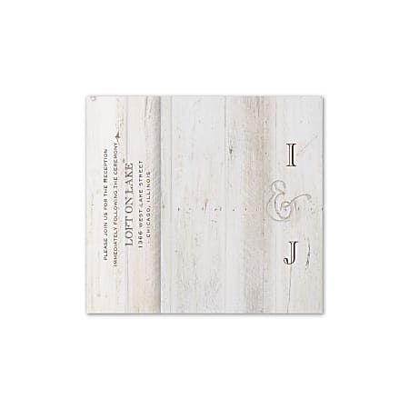 Custom Wedding Event Invitations With Envelopes 13 58 x 5 12 Carved Out ...